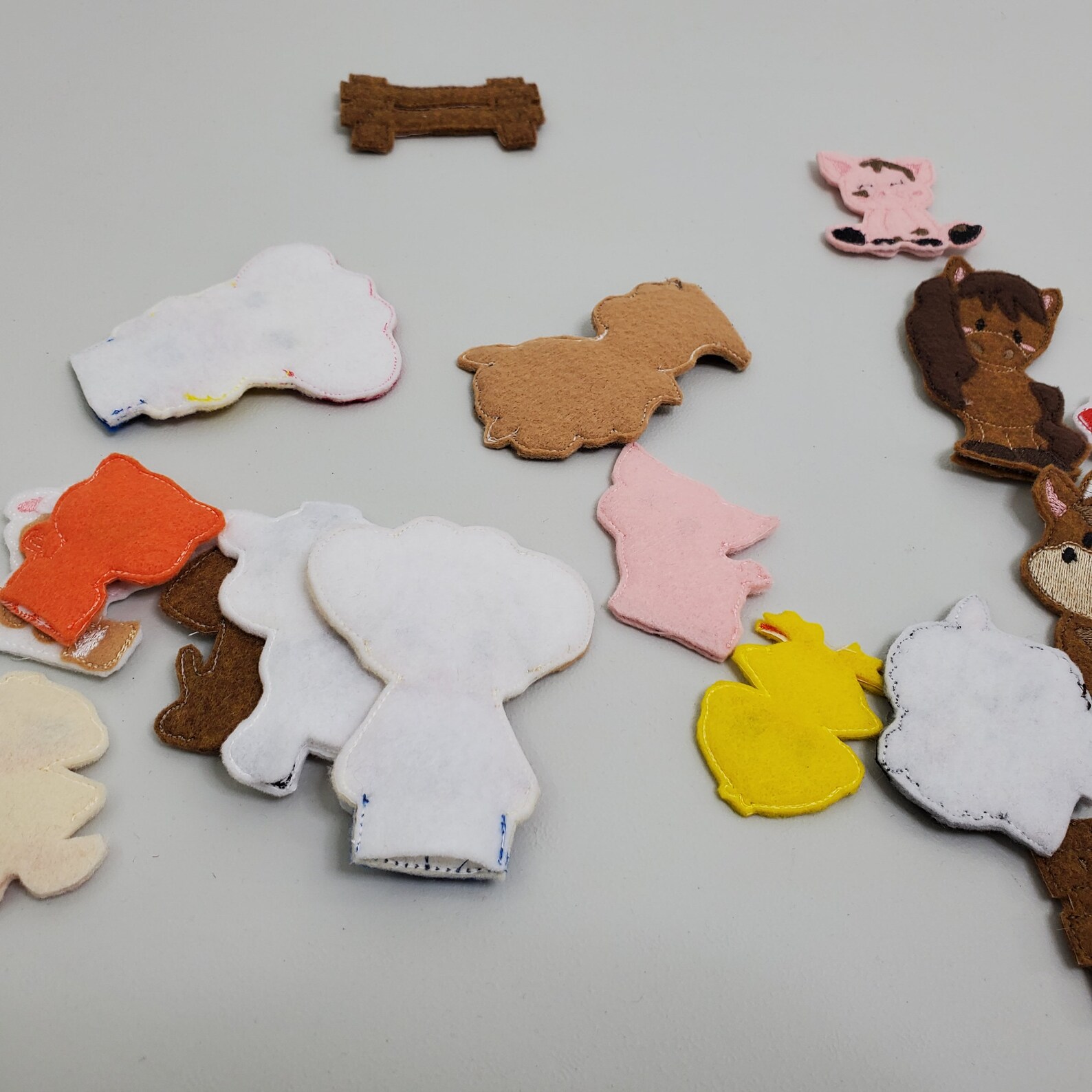 Farm Finger Puppets Farm Animal Puppets Barn Busy Bag Truck - Etsy