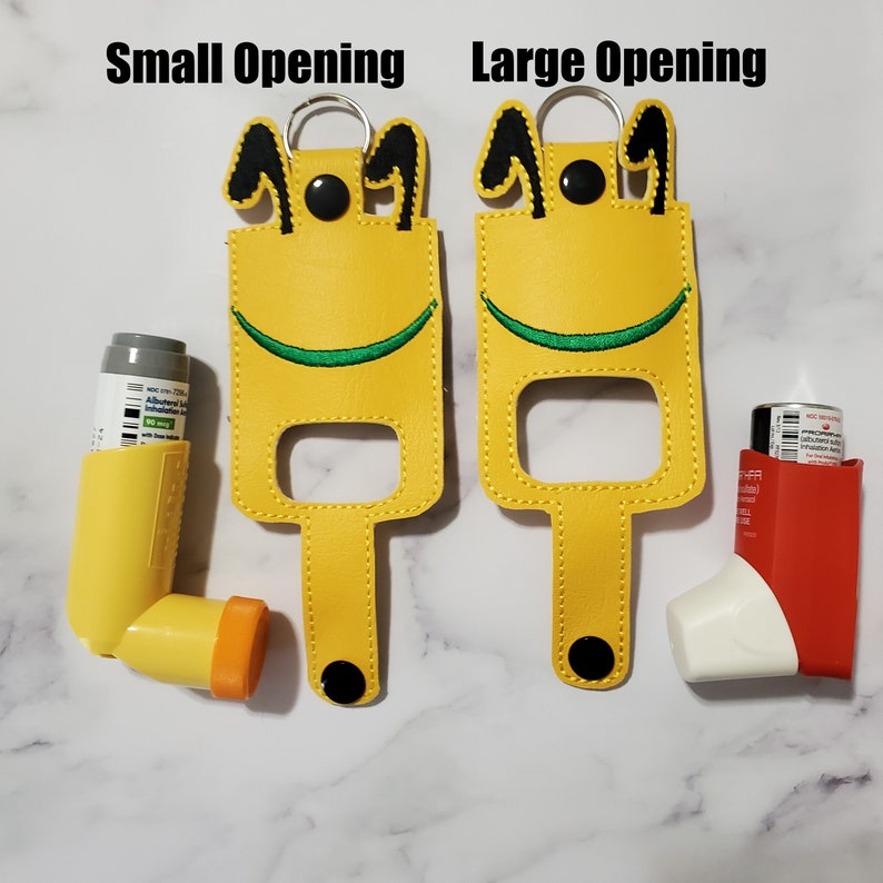 Asthma Inhaler Holder Keychain for Kids Inhaler Keychain - Etsy