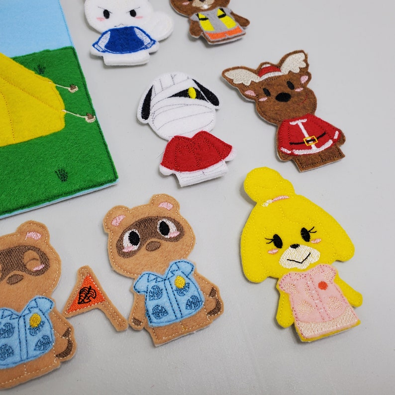 Animal Friends Finger Puppets Animal Finger Puppets Finger - Etsy