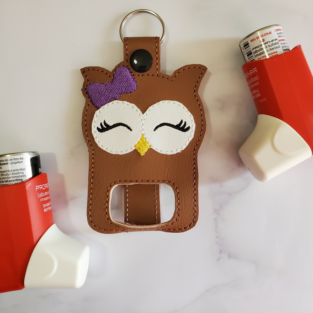 Asthma Inhaler Holder Keychain for Kids, Inhaler Keychain, Custom ...