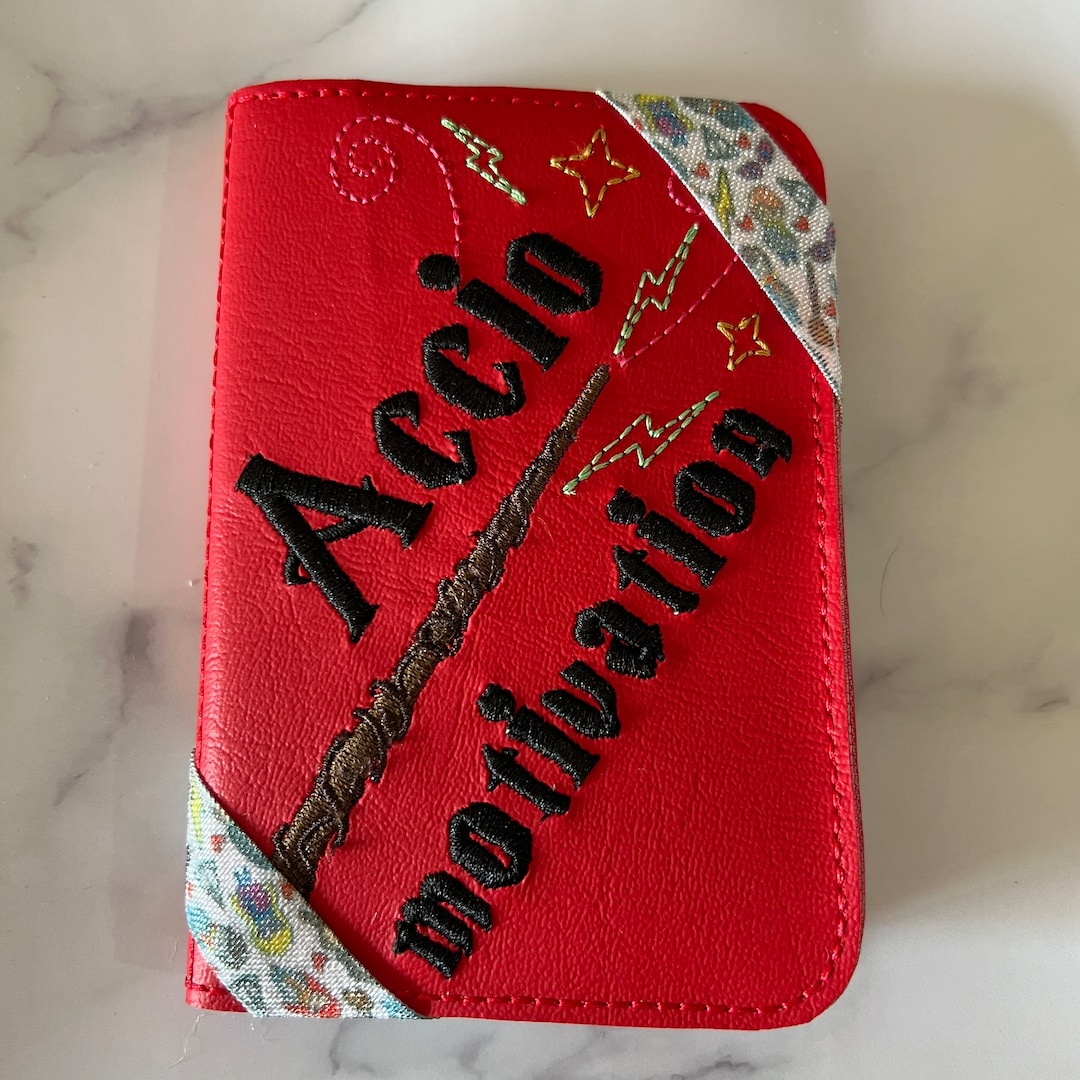 Wizard Faux Leather Mini Notebook Cover: Personalized Travel Journal - Etsy