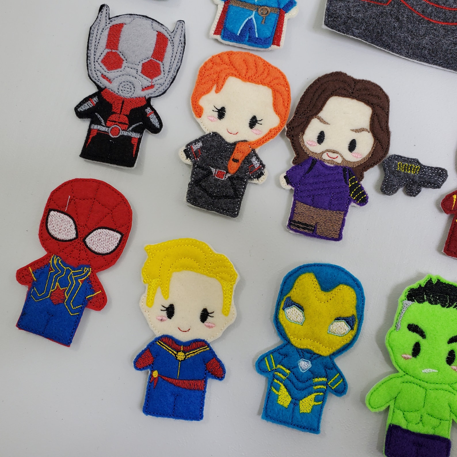 Super Hero Finger Puppets Hero Finger Puppets Super Hero - Etsy