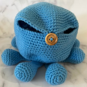 Octopus Memory Game, Montessori Matching Games, Crochet Octopus ...