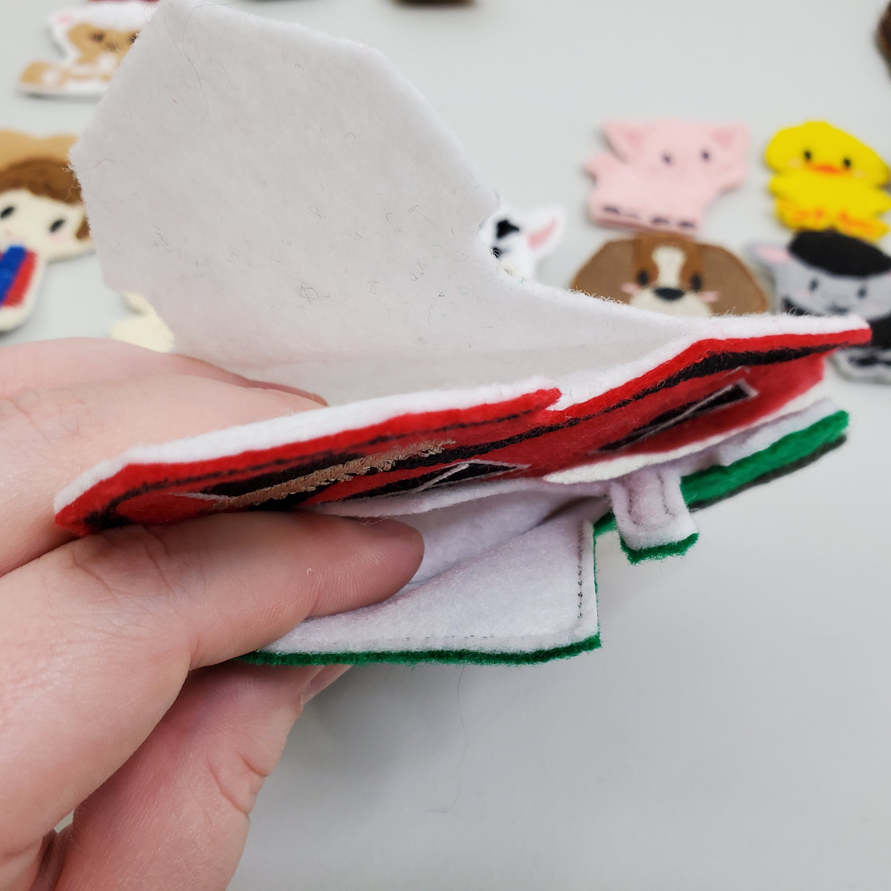 Farm Finger Puppets Farm Animal Puppets Barn Busy Bag Truck - Etsy