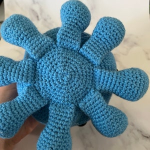 Octopus Memory Game, Montessori Matching Games, Crochet Octopus ...