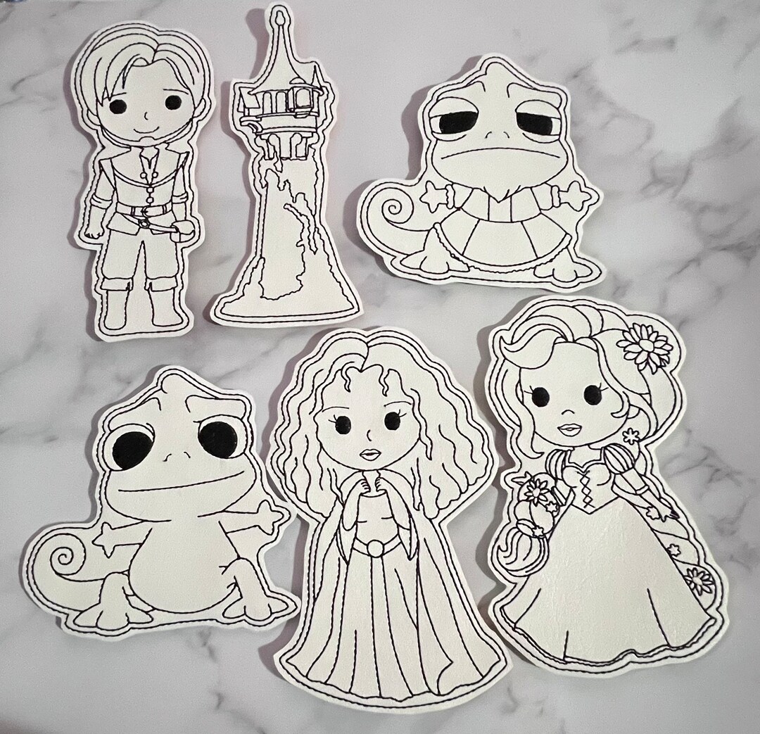 Princess Coloring Dolls, Princess Gifts for Girls, Birthday Gifts for ...