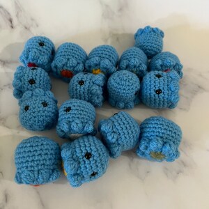 Octopus Memory Game, Montessori Matching Games, Crochet Octopus ...