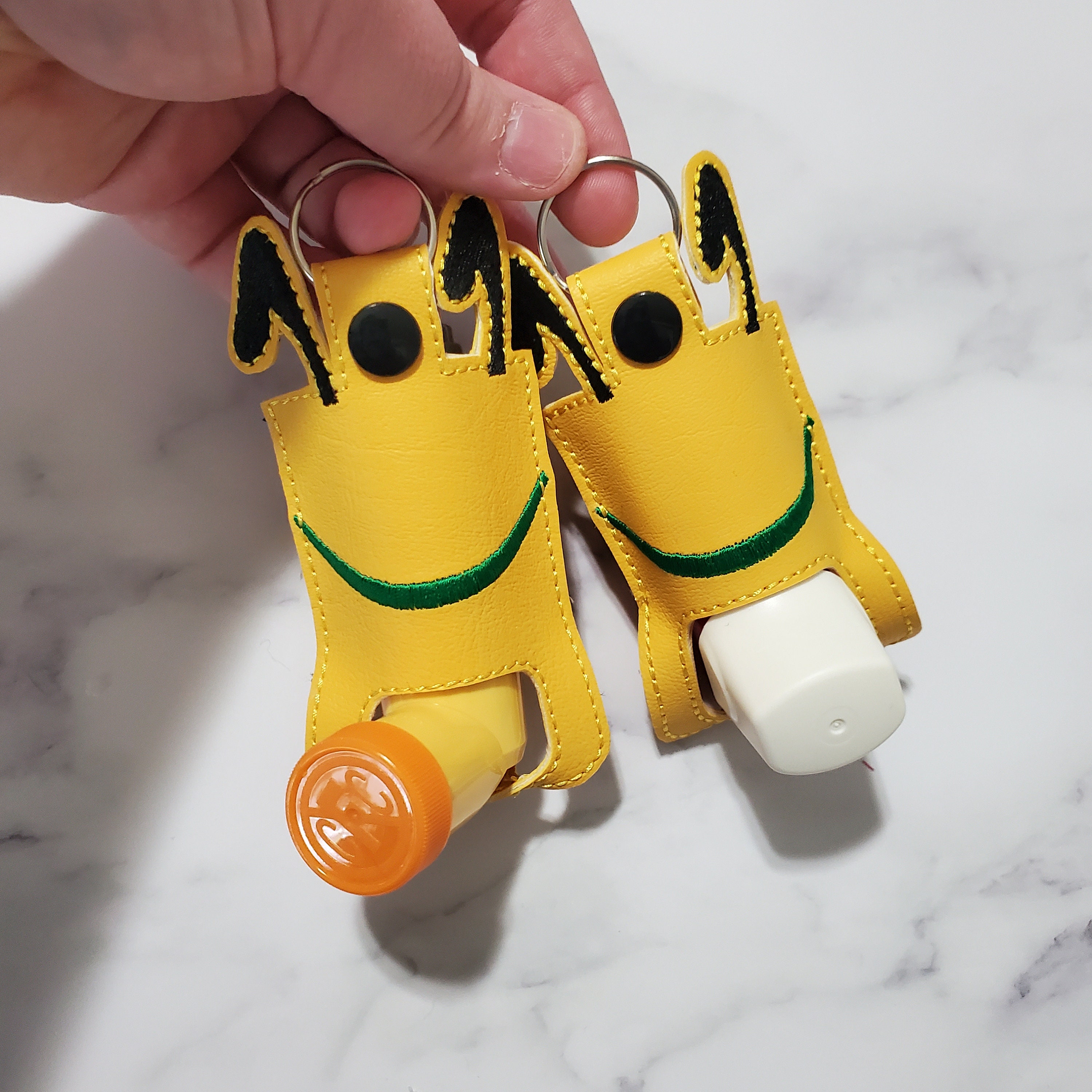 Asthma Inhaler Holder Keychain for Kids Inhaler Keychain - Etsy