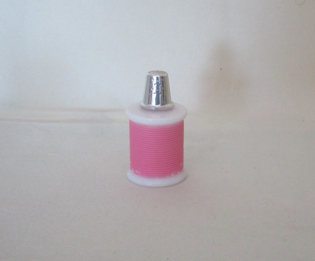 Avon Pink Thread and Thimble Bottle, Empty , No Box - Etsy