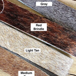 7" Cowhide Wristlet Keychain | 4 Leather Hide Colors | Bridesmaid Gift ...