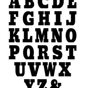 7 Freestanding Genuine Cowhide Initial Letter Monogram Wedding ...