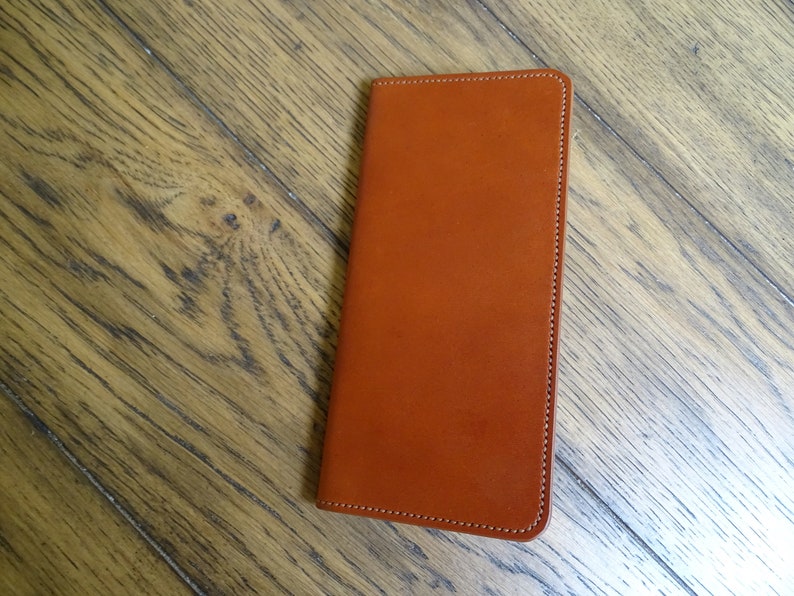 Long Wallet Template Leather Crafting Template - Etsy