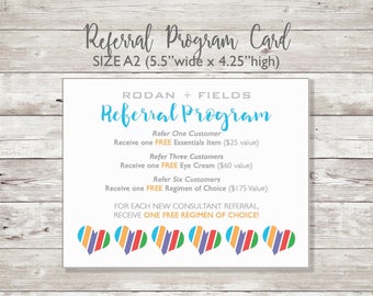 Referral cards | Etsy