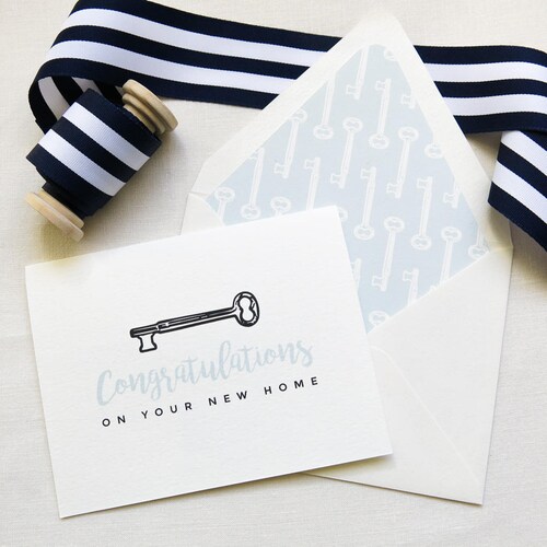 Congratulations on Selling Your Home Real Estate Greeting - Etsy