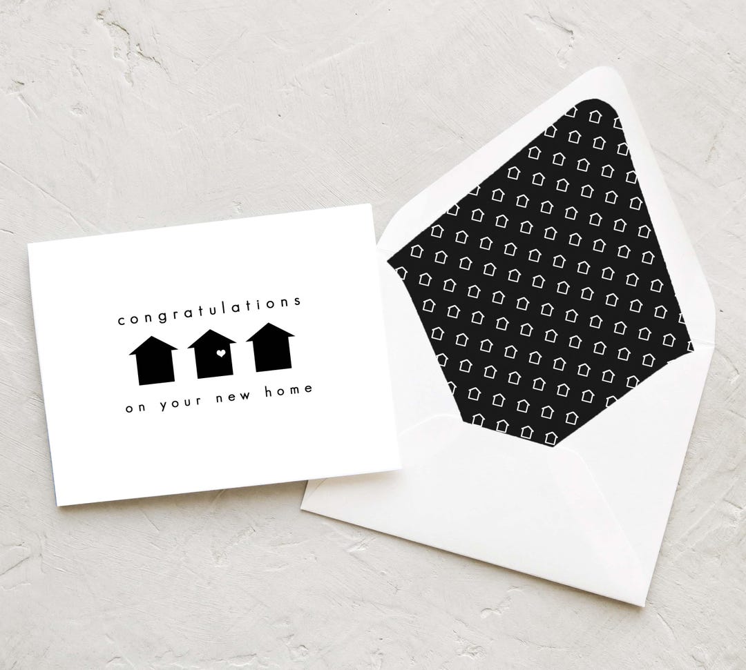 Congratulations on Your New Home Card - Real Estate Agent | Realtor ...