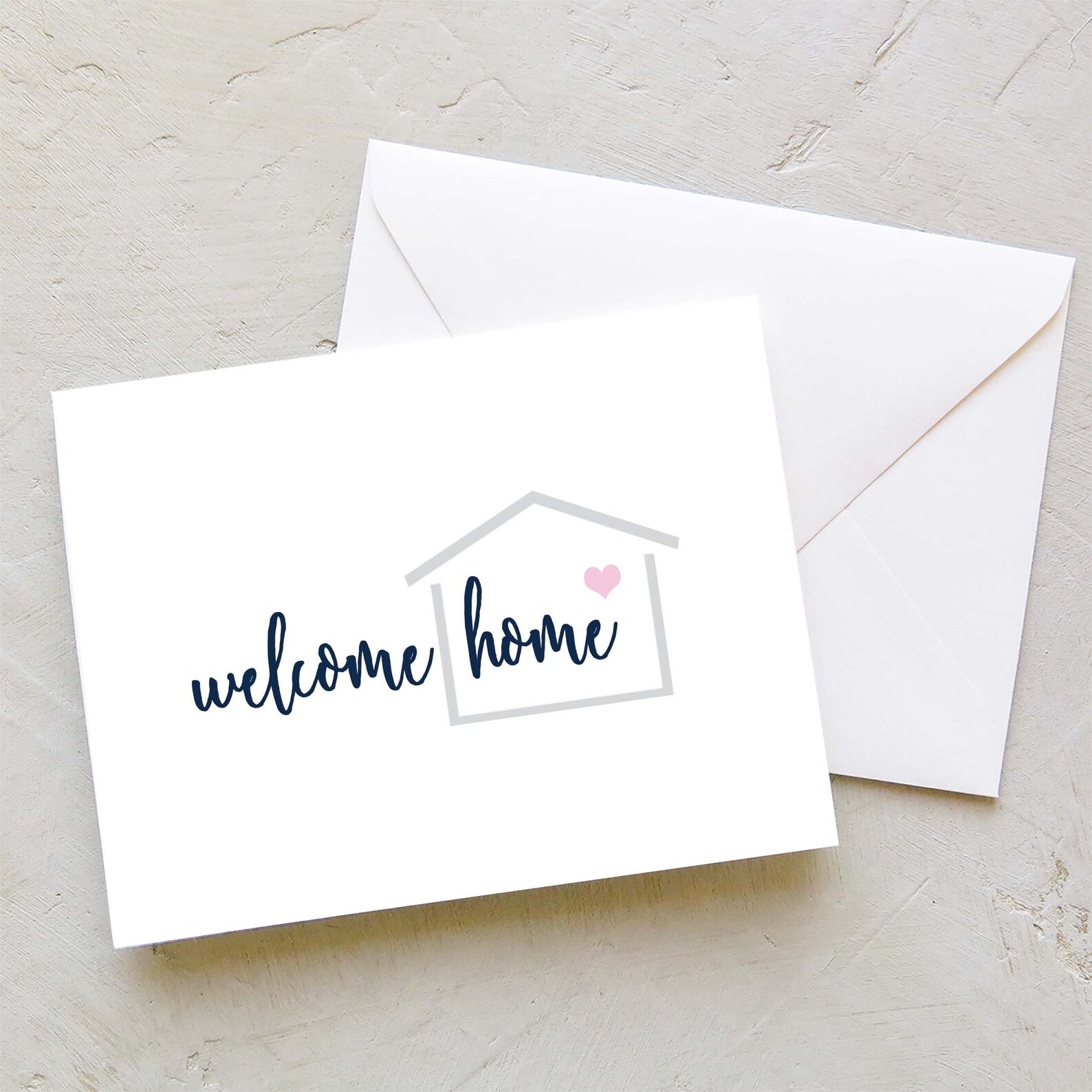 Welcome Home Real Estate Greeting Card Realtor Note Cards - Etsy