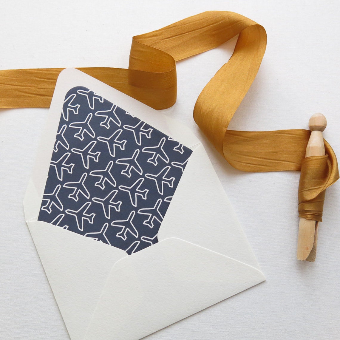 Airplane Note Cards Traveler Stationery Pilot Gift Set - Etsy