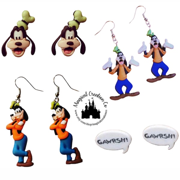 Goofy Earrings - Etsy