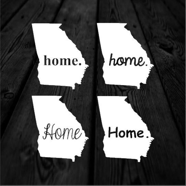 Georgia State Decal - Etsy