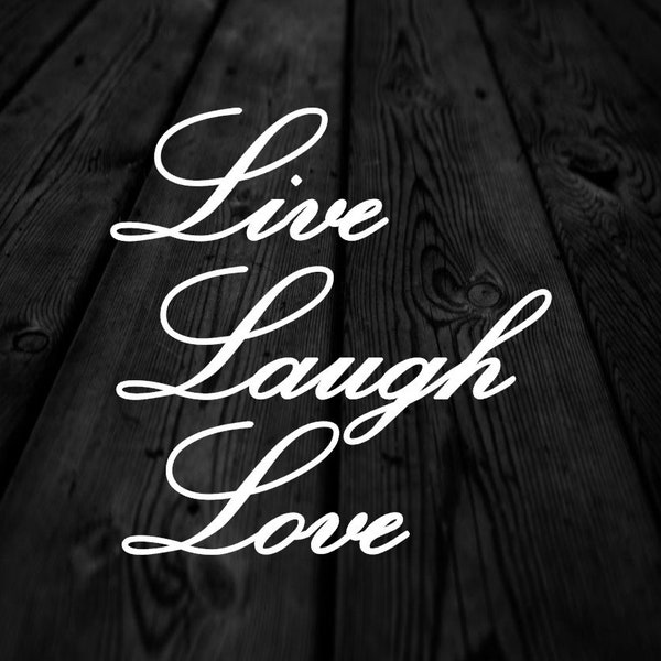 Live Laugh Love - Etsy
