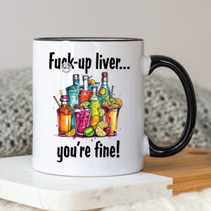 Rude Sublimation Drinking Files for Mugs Sublimation Designs - Etsy