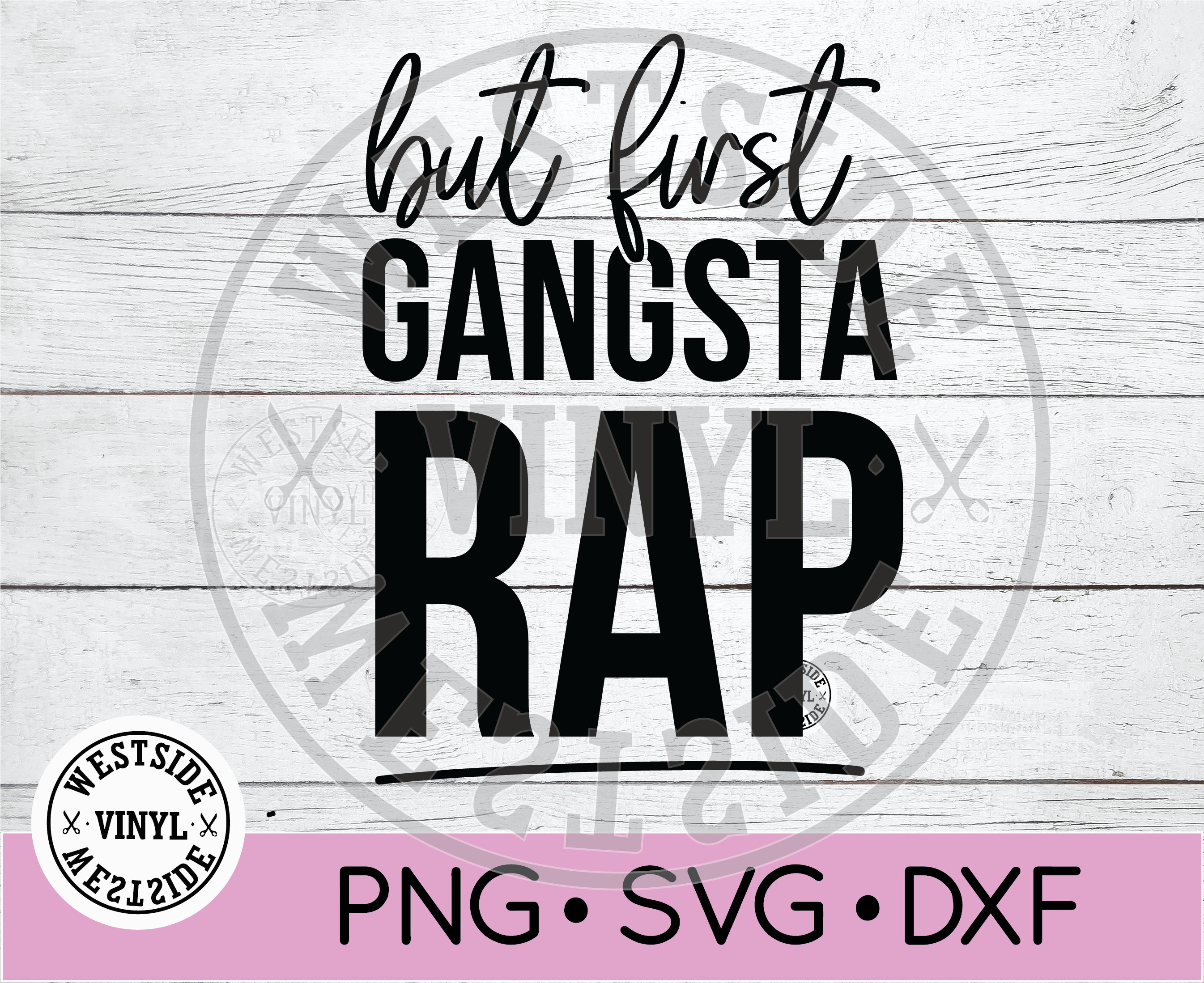 GANGSTA RAP SVG Files Svg Gangsta Svg Digital Downloads | Etsy