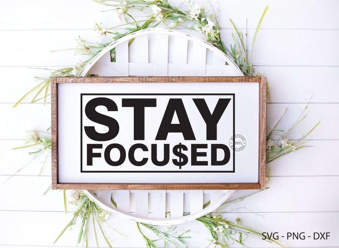 FOCUSED SVG Svg Files Svg Girl Boss Svg Digital Downloads Girl Boss ...