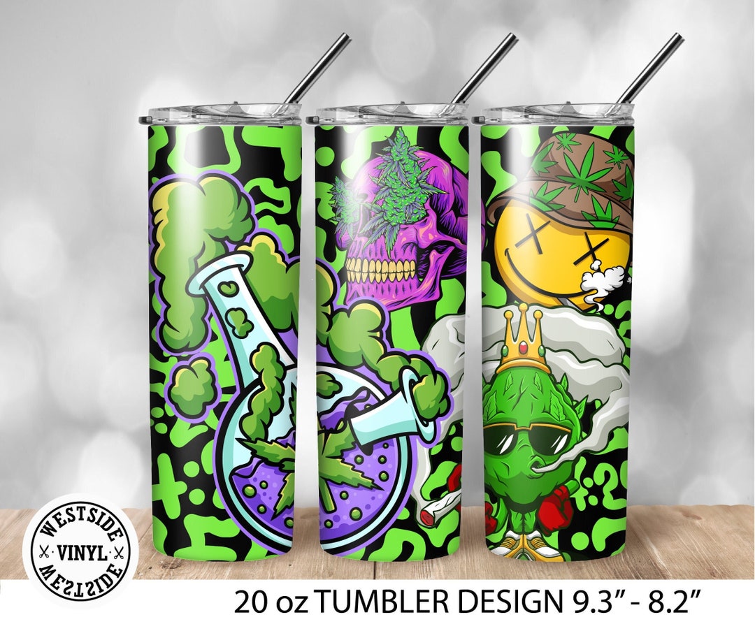 Dope Leaf Sublimation File for Tumblers Hemp 20oz Tumblers - Etsy