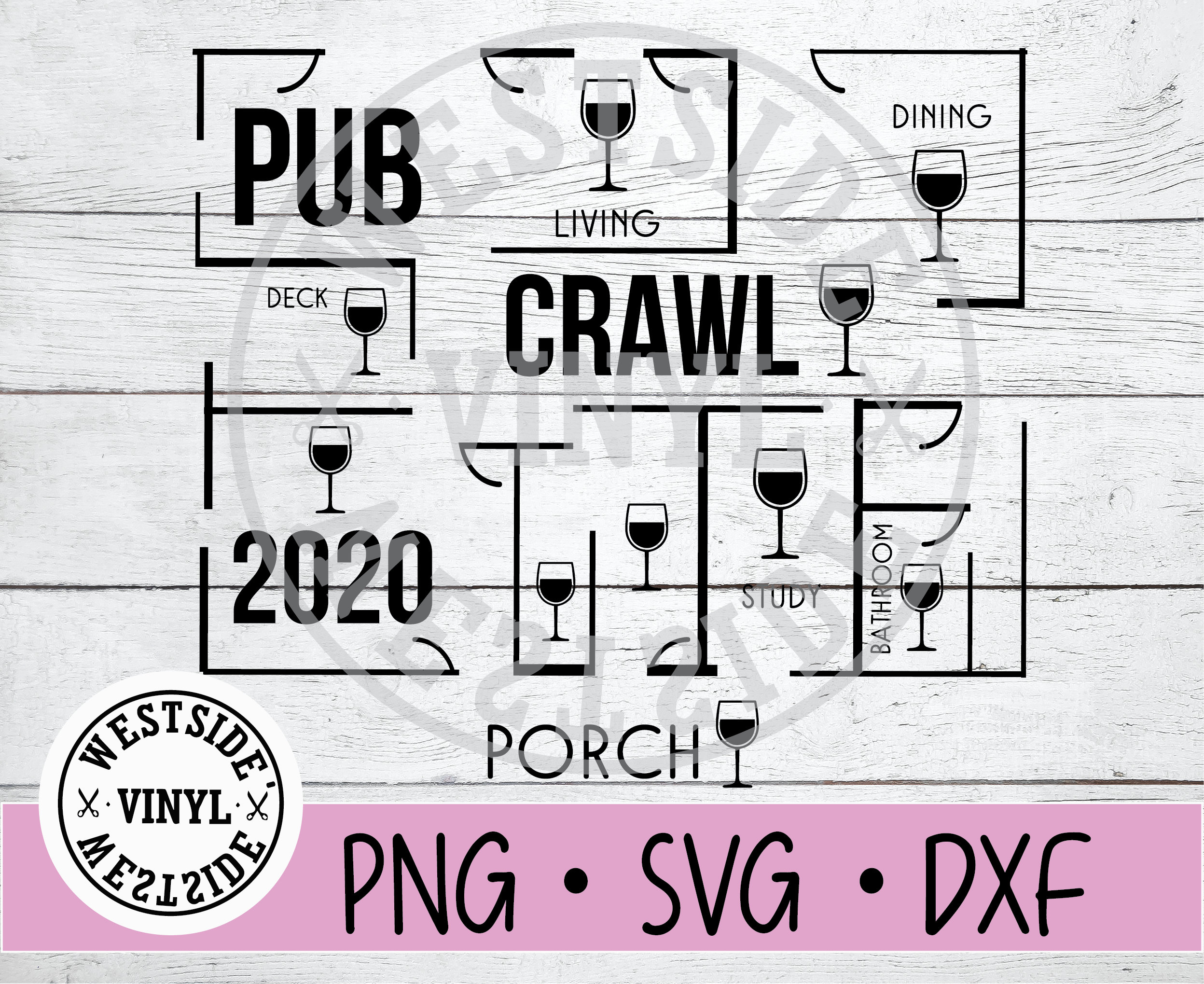 PUB CRAWL SVG svg files svg 2020 svg svg downloads | Etsy
