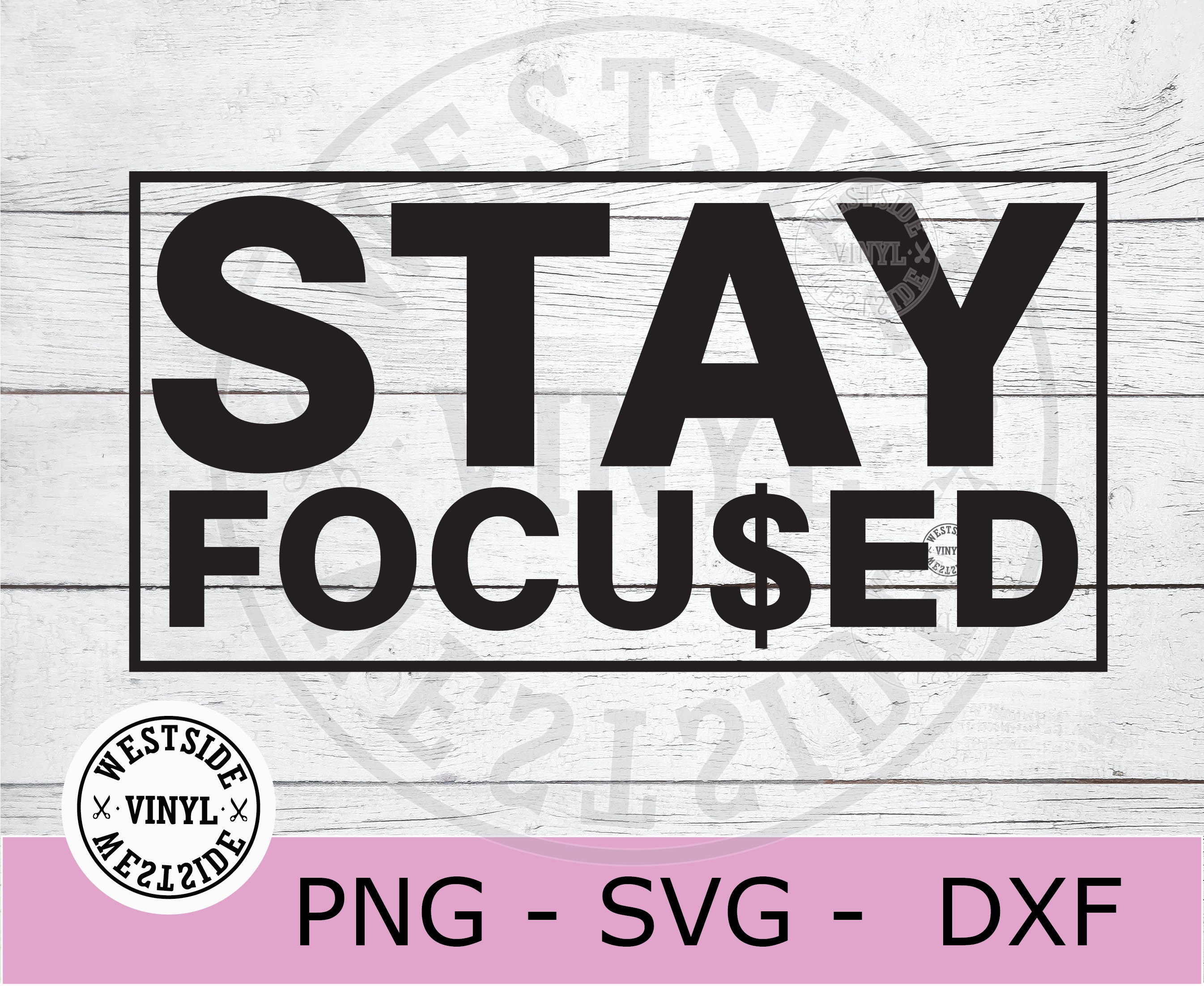 FOCUSED SVG Svg Files Svg Girl Boss Svg Digital - Etsy