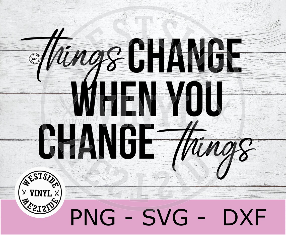 CHANGE SVG Svg Files Svg Downloads Svg Quote Boss Svg - Etsy