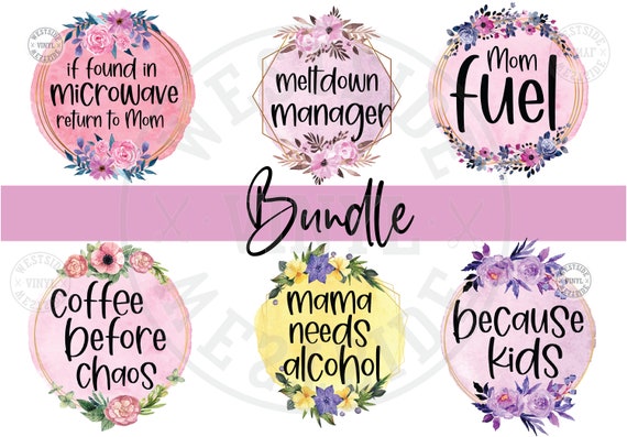 PNG BUNDLE Sublimation Designs Png Files Watercolour Png | Etsy