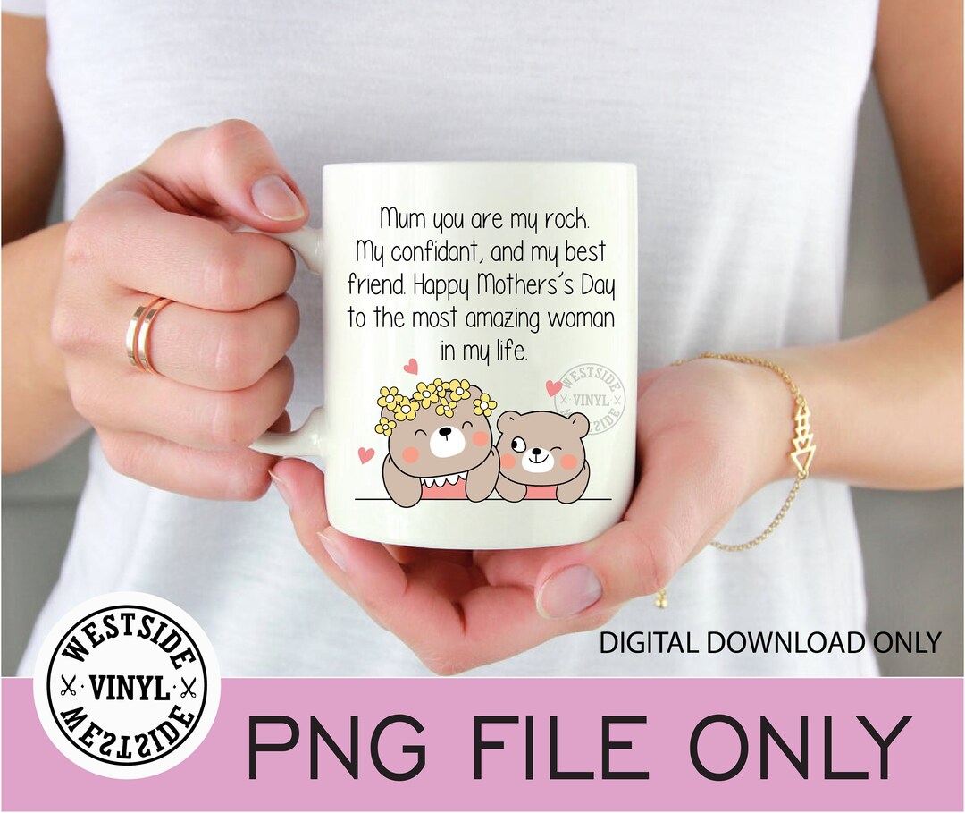 Mum Design Sublimation for Mugs - Sublimation Download - Png Downloads ...