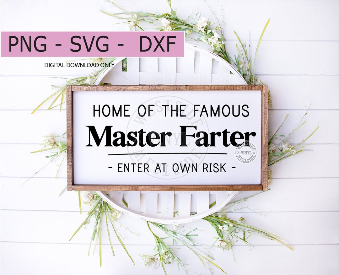 FART Svg - Svg Files - Sign Svg - Svg Downloads - Ready to Print and ...