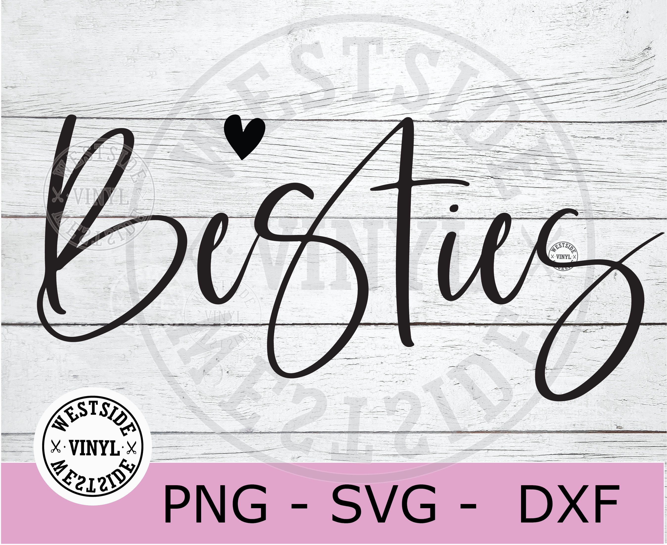 Besties Svg File for Cricut Svg Files Svg Digital - Etsy Australia