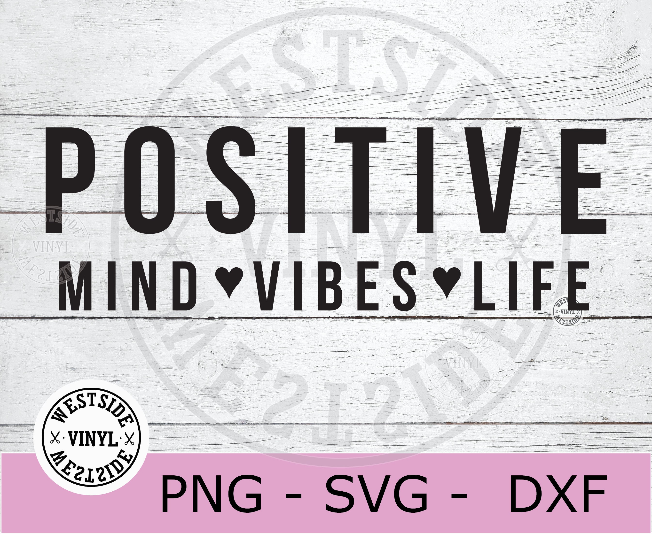 POSITIVE SVG Svg Files Svg Stay Positive Svg Svg - Etsy