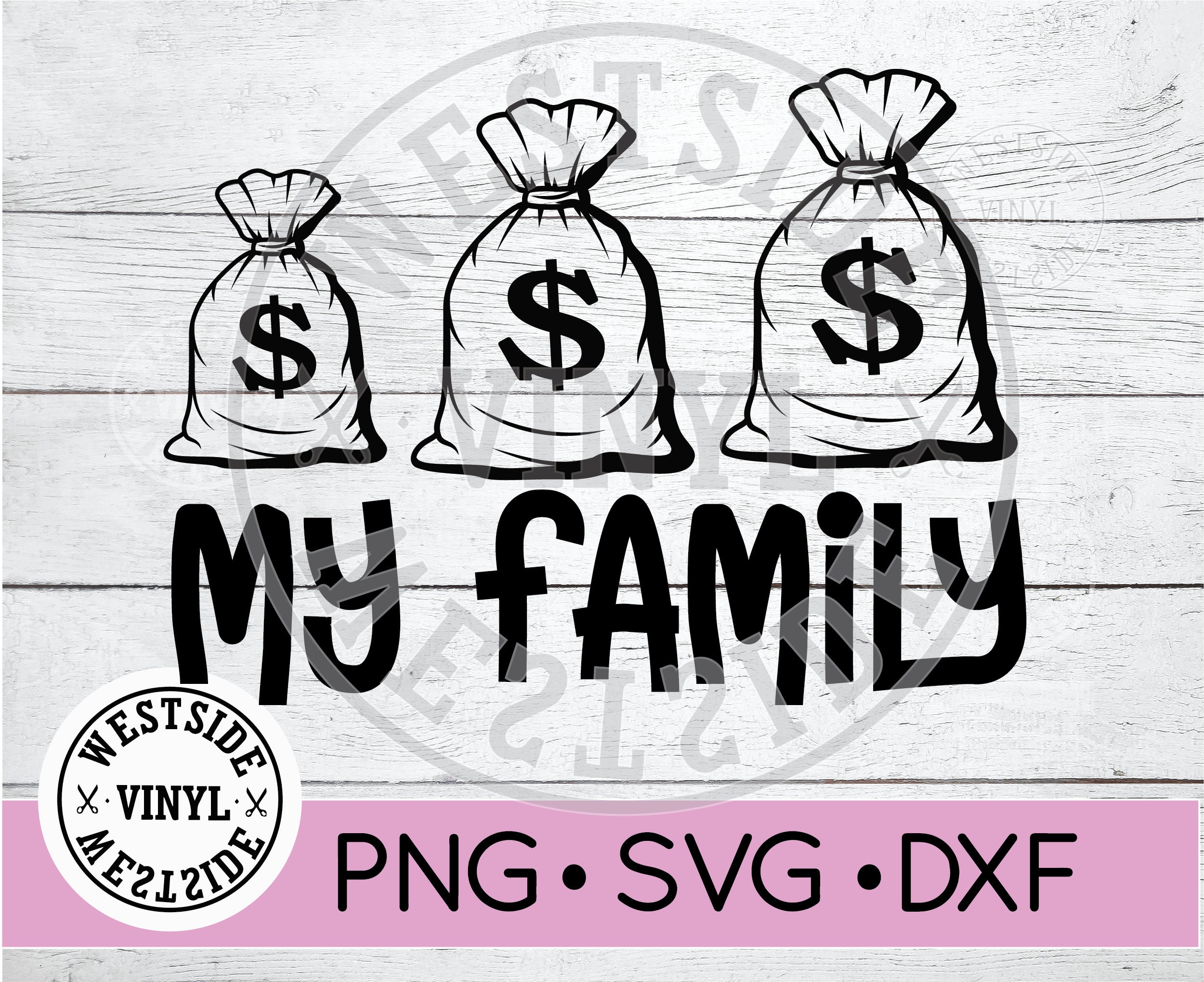 My Family Svg File Dxf File Svg Files Svg Novelty Svg | Etsy