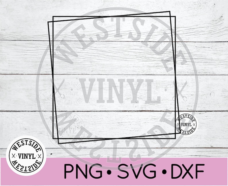 SQUARE BORDERS SVG Svg Files Svg Square Border Svg - Etsy