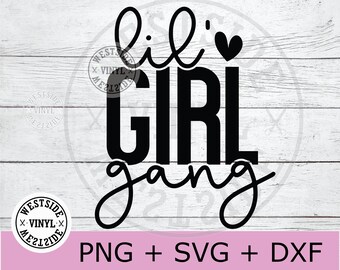 Girl Gang SVG Cut File Instant Download - Etsy