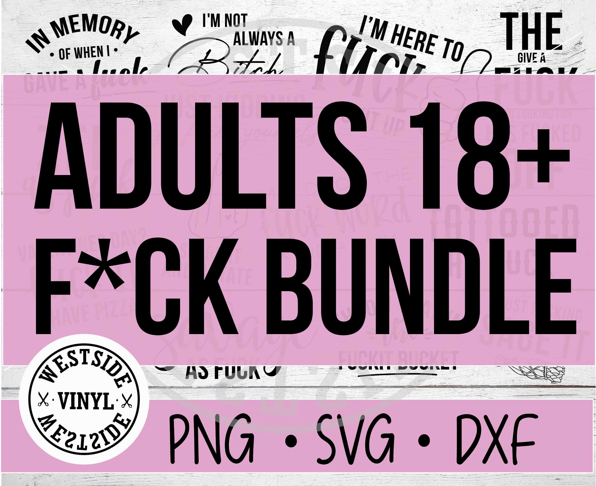 SWEAR BUNDLE SVG Svg Files Funny Svg Files Svg Novelty | Etsy