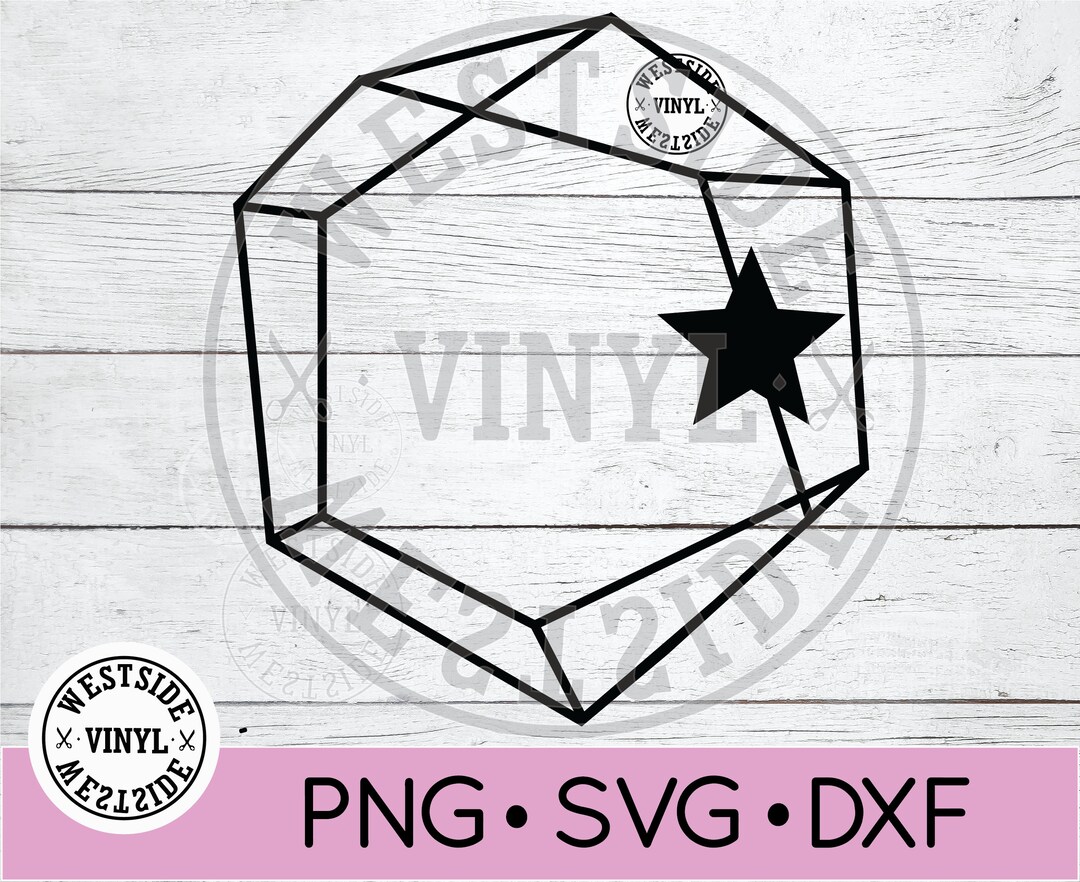 STAR BORDERS SVG - Svg Files - Svg Square - Border Svg - Digital ...