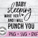 BABY SLEEPING SVG File - Svg Files - Svg Baby Sleeping- Digital ...