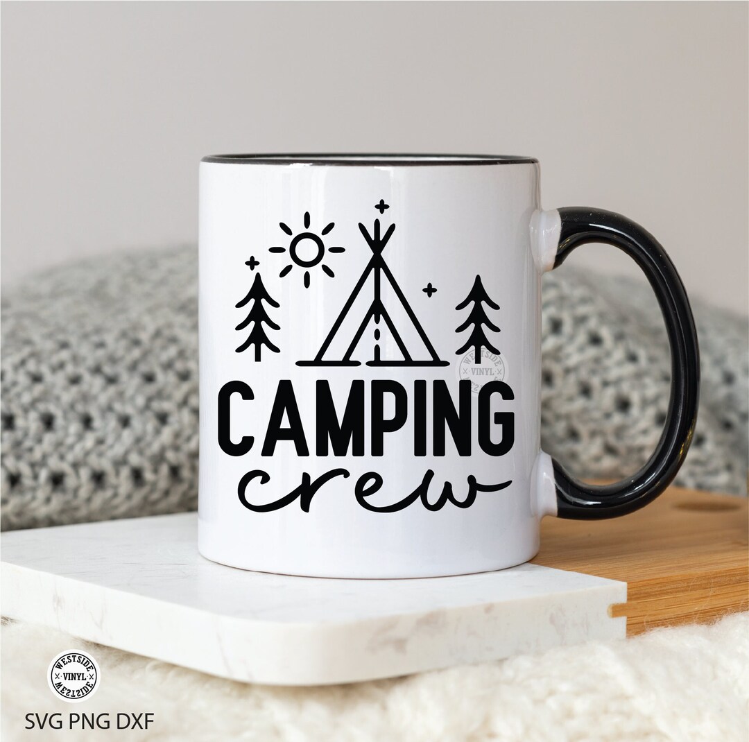 Camping Crew - Camping Sublimation Designs - Camping Quotes - Camp Crew ...