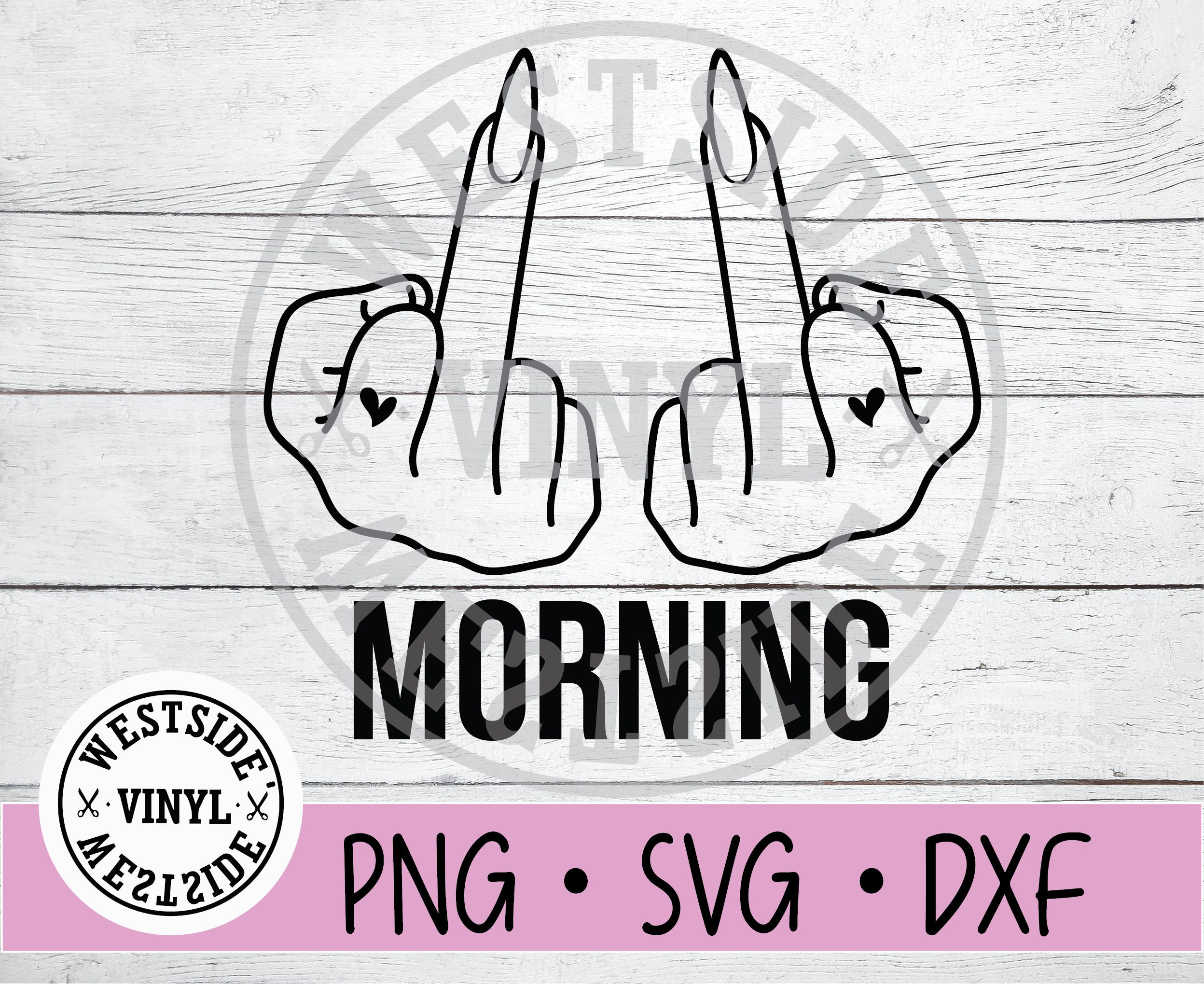 RUDE FINGER SVG File Svg Files Svg Digital Downloads | Etsy