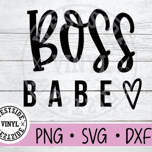 BOSS BABE Files Svg Boss Babe Svg Digital Downloads - Etsy
