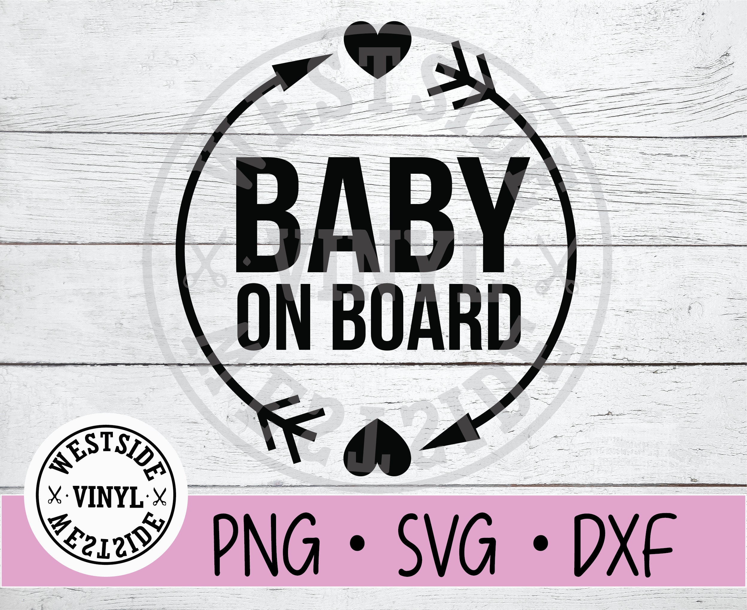 BABY ON BOARD Svg File Svg Baby on Board Baby Svg - Etsy