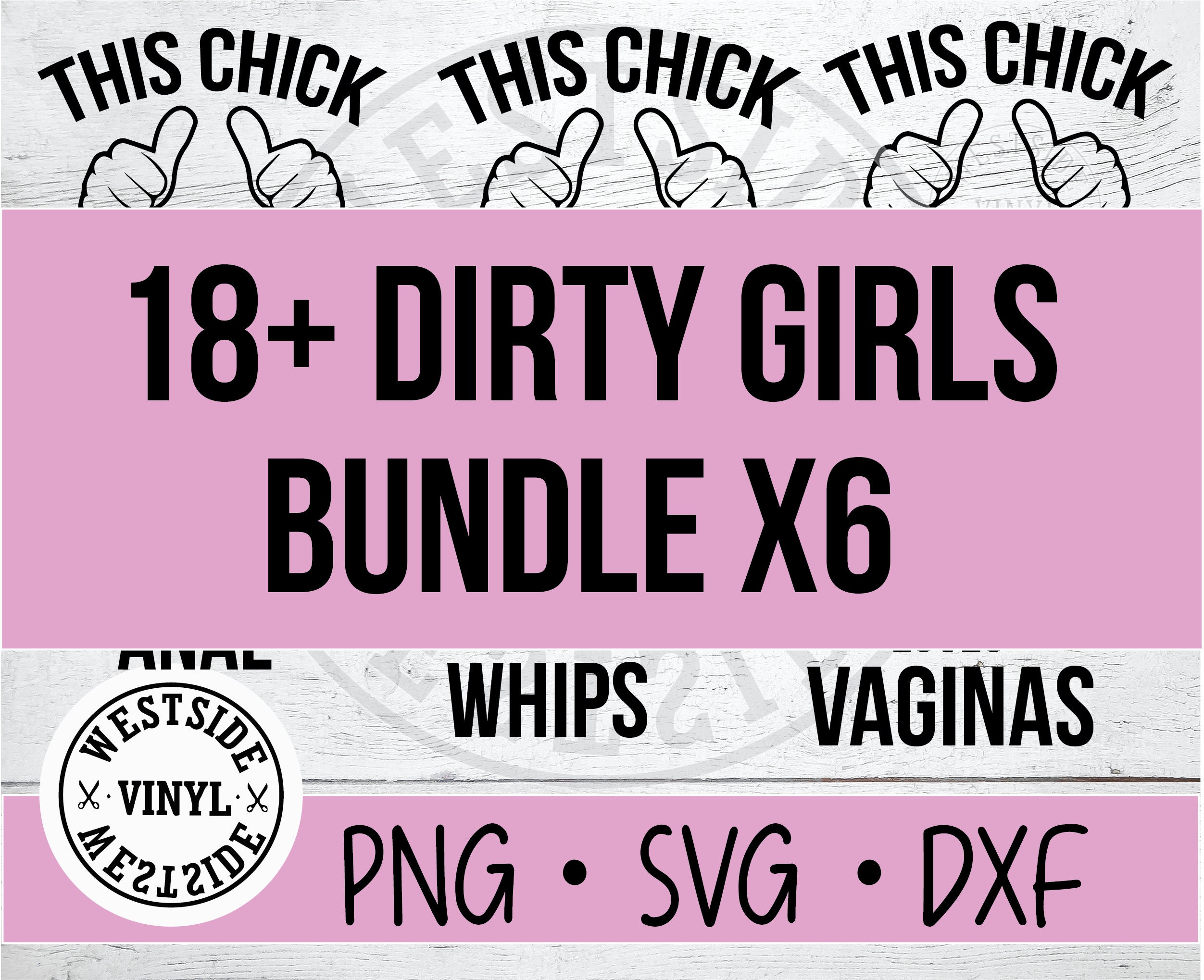 DIRTY GIRL BUNDLE Svg Files Funny Svg Files Svg Novelty | Etsy Canada