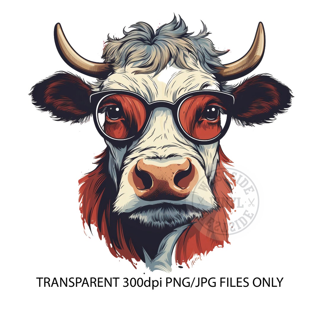 Kuhsublimationsdatei nur Download Highland Kuh Designs zum Drucken ...