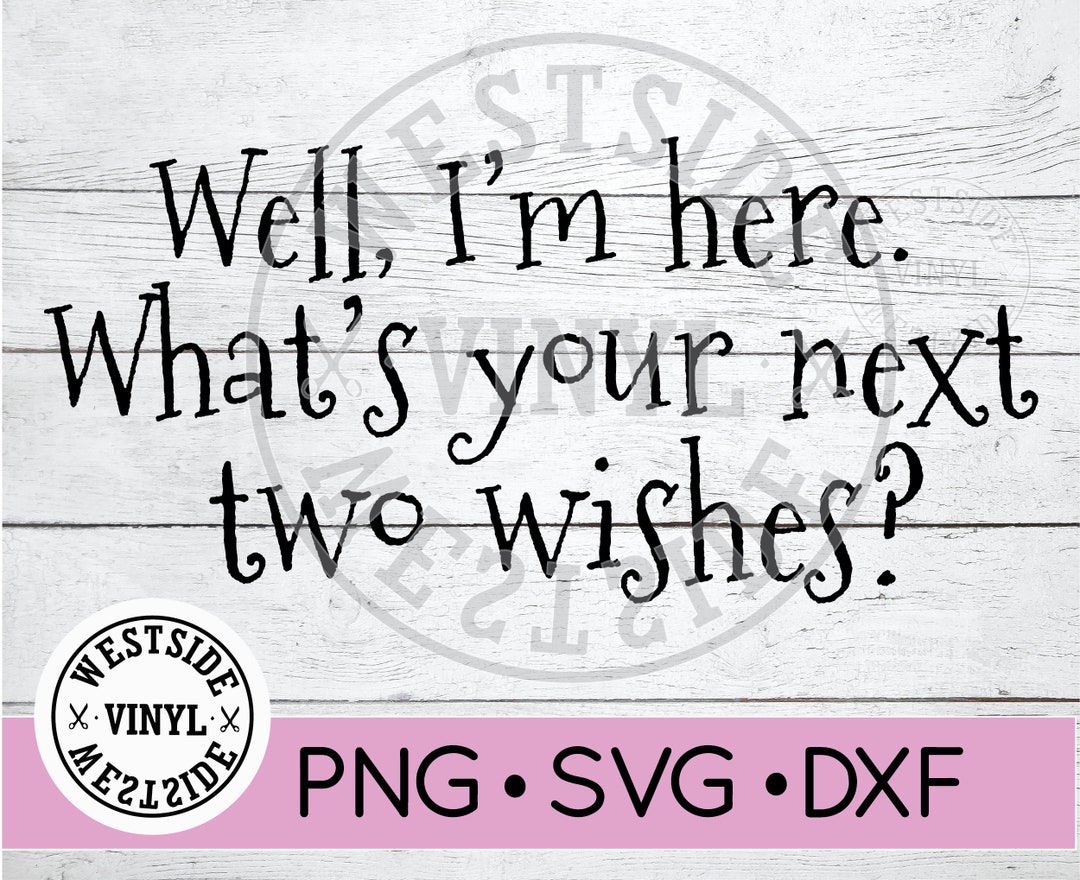 WISH SVG FILE - Svg Files - Svg - - Digital Downloads - Wish Svg ...
