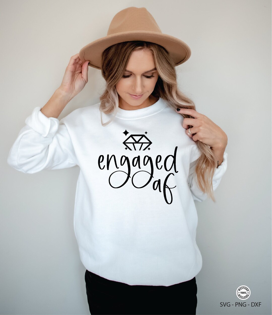 ENGAGED AF SVG-Dateien Hochzeit svg Neuheit svg digitale Downloads SVG ...